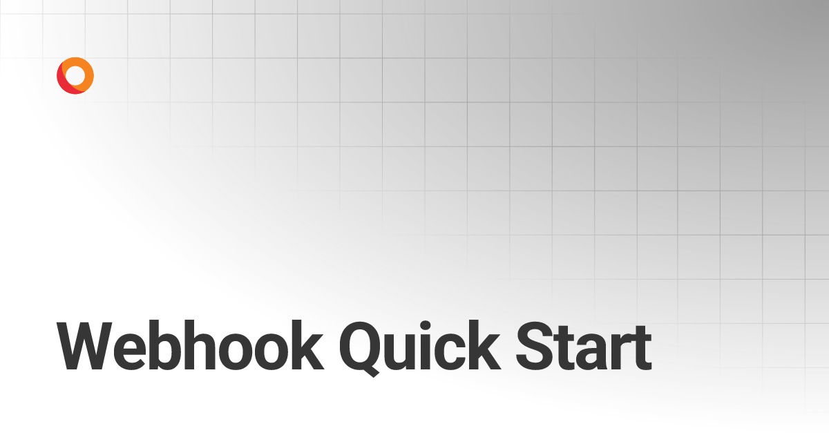 Webhook Quick Start | KORE