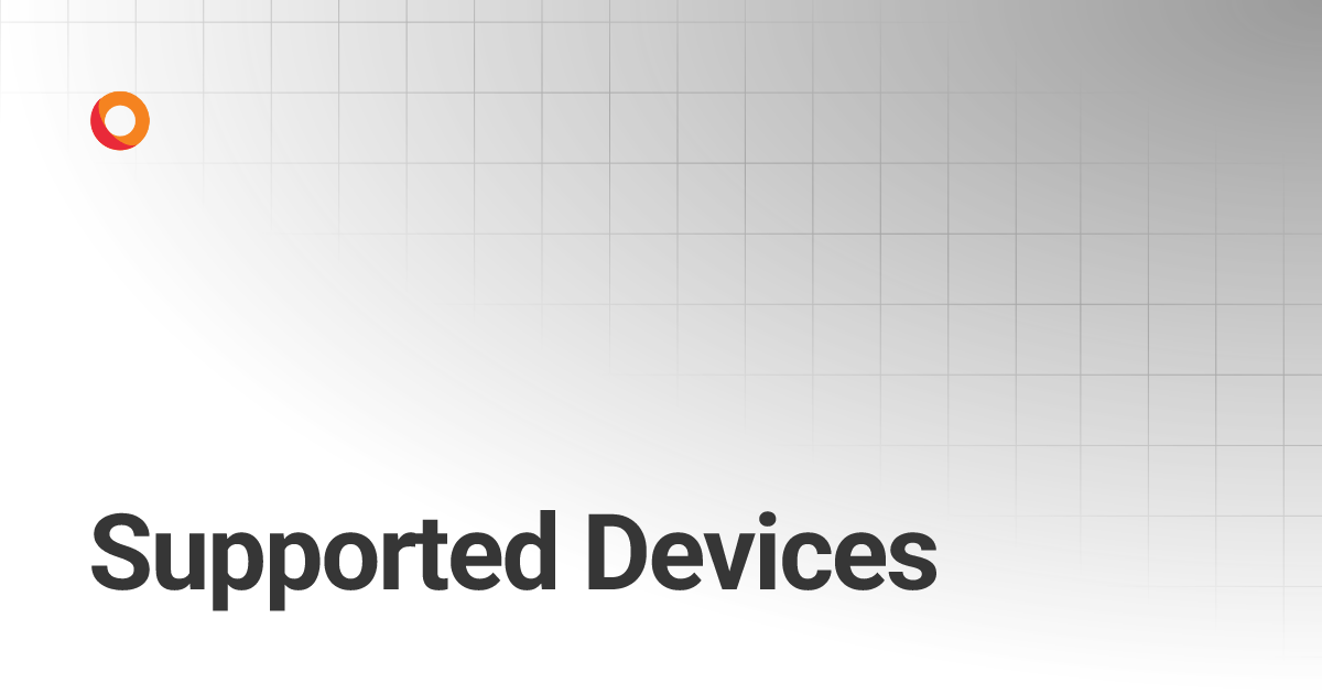 Supported Devices | Programmable Wireless | KORE